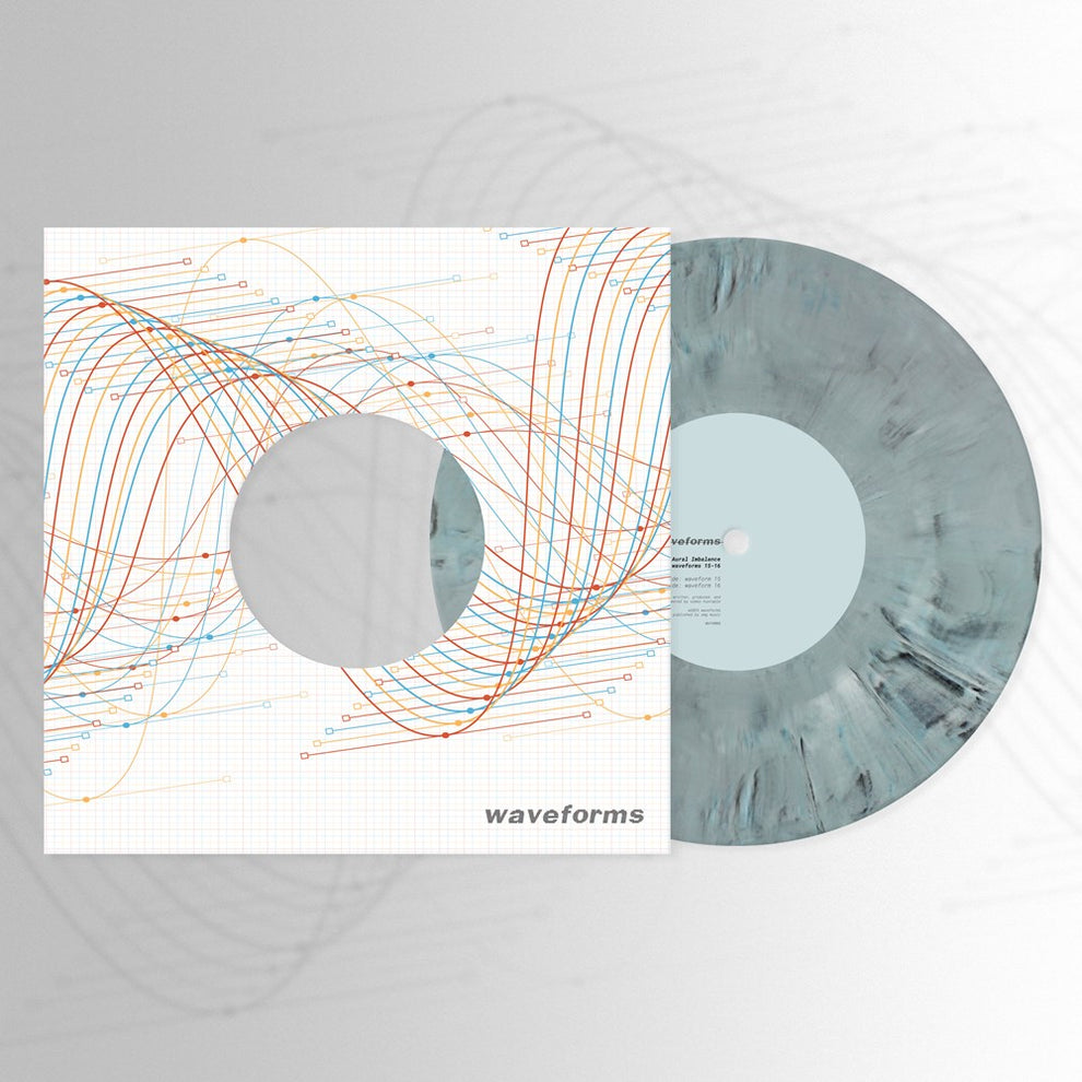 Aural Imbalance - Waveforms 15-16 - 10" Blue/Grey Vinyl – 7th Storey Projects